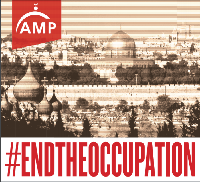 End Occupation Poster | AMP