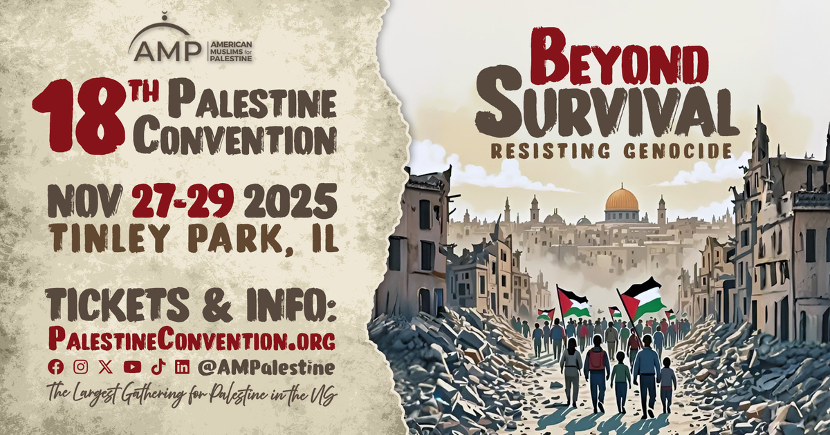 Palestine Convention 2025 | AMP